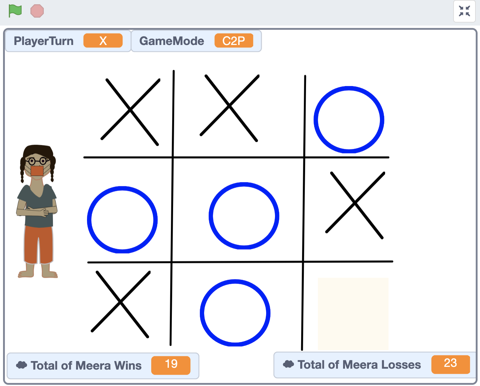 Tic-Tac-Toe Scratch Challenge – Panchatantra Programming