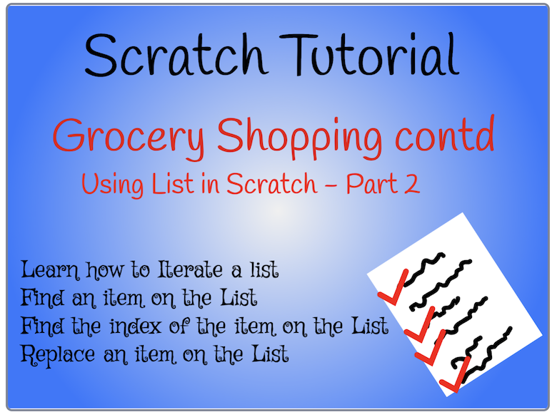 List Tutorials in Scratch – Panchatantra Programming