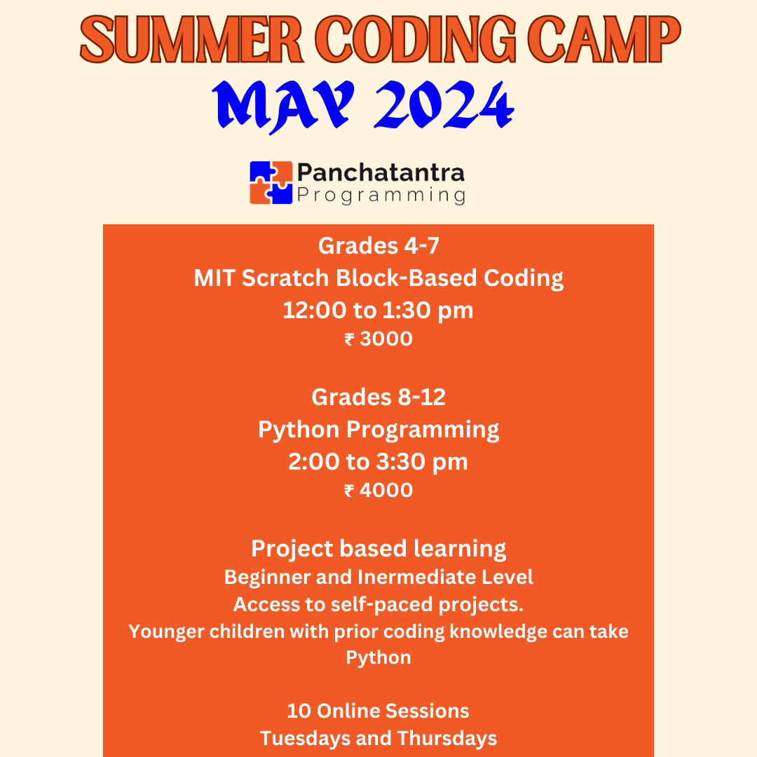 Code-a-thons – Panchatantra Programming